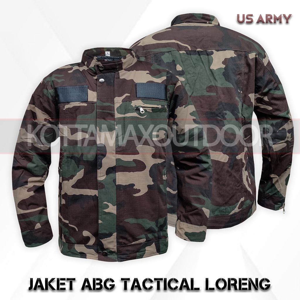 Jual JAKET PRESSBODY LORENG USA - JAKET TACTICAL LORENG US ARMY - JAKET ...