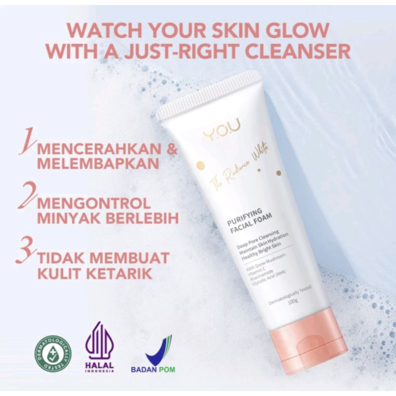Jual You Purifying Facial Foam 100ml | Shopee Indonesia