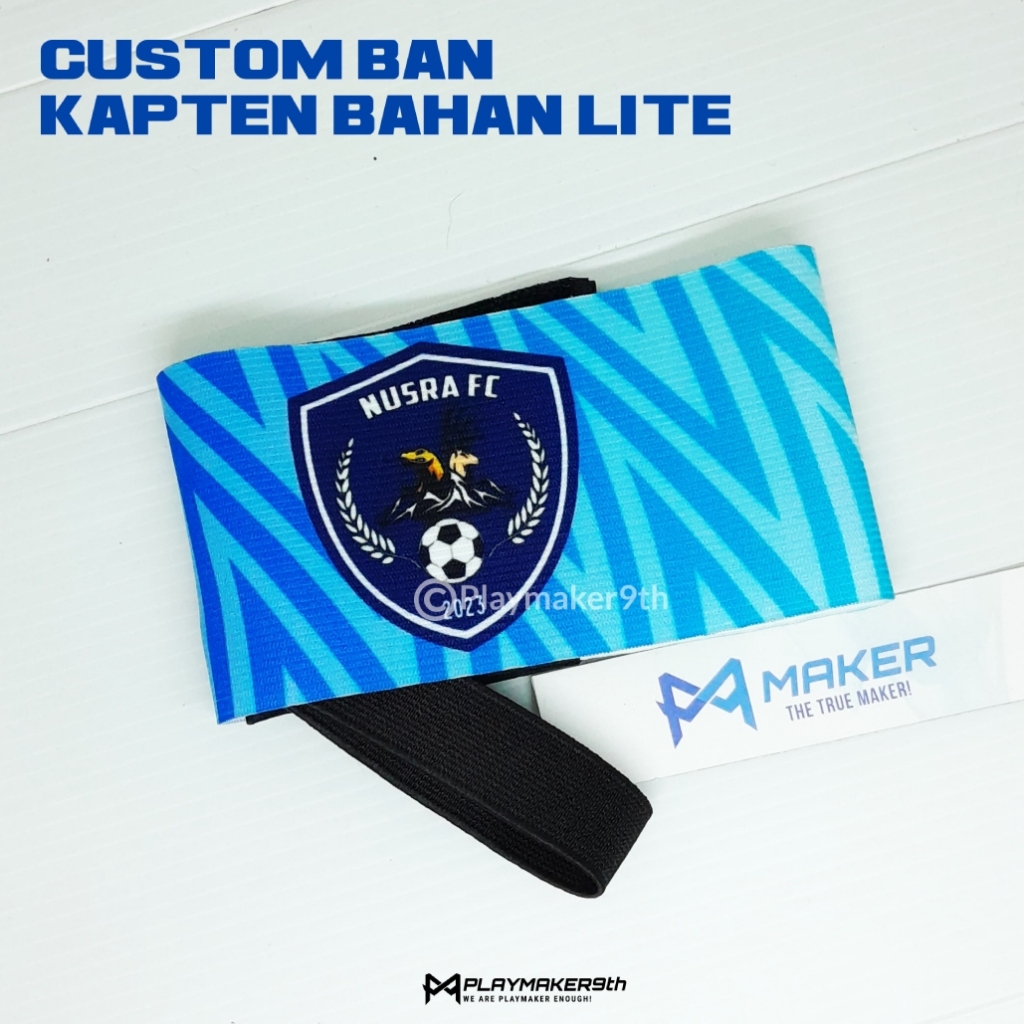 Jual Ban Kapten Custom Lite Tipis Sepakbola Futsal Captain Armband ...