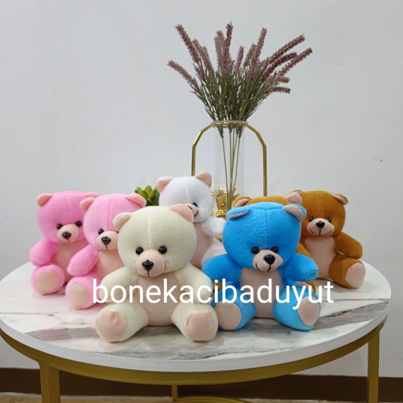 Jual Boneka Beruang Mini -+14cm Bahan Velboa Bagus | Shopee Indonesia
