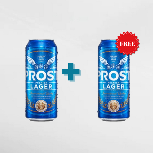 Jual Buy 1 Get 1 Free Beer Prost Lager Can 500ml (Original & Resmi by ...