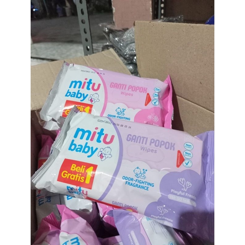 Jual MITU TISU BASAH ISI 50+50/ MITU TISU BASAH ISI 2/ TISU BASAH BAYI ...