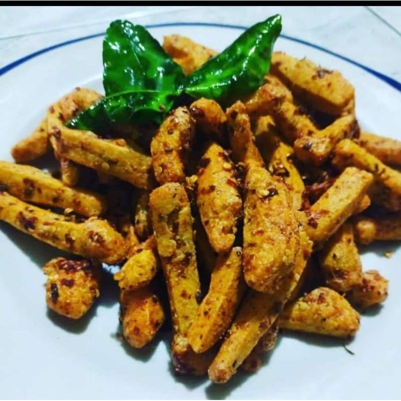 Jual stik basreng daun jeruk - 250gram | Shopee Indonesia