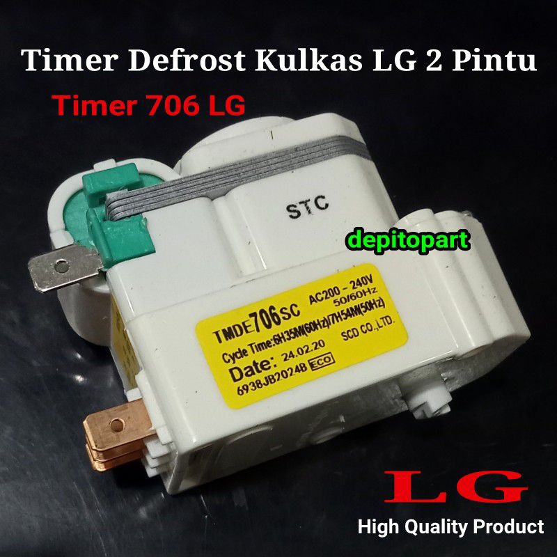 Jual Timer Defrost Kulkas LG 2 Pintu | Shopee Indonesia