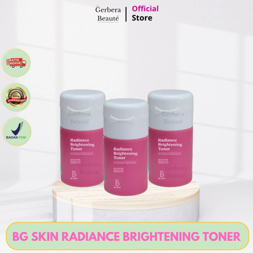 Jual GB BG Skin Radiance Brightening Toner - BG TONER | Shopee Indonesia