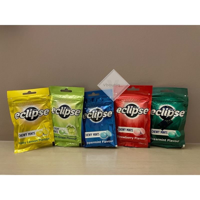 Jual Eclipse Chewy Mints Permen Penyegar Mulut 45 g Malaysia | Shopee ...