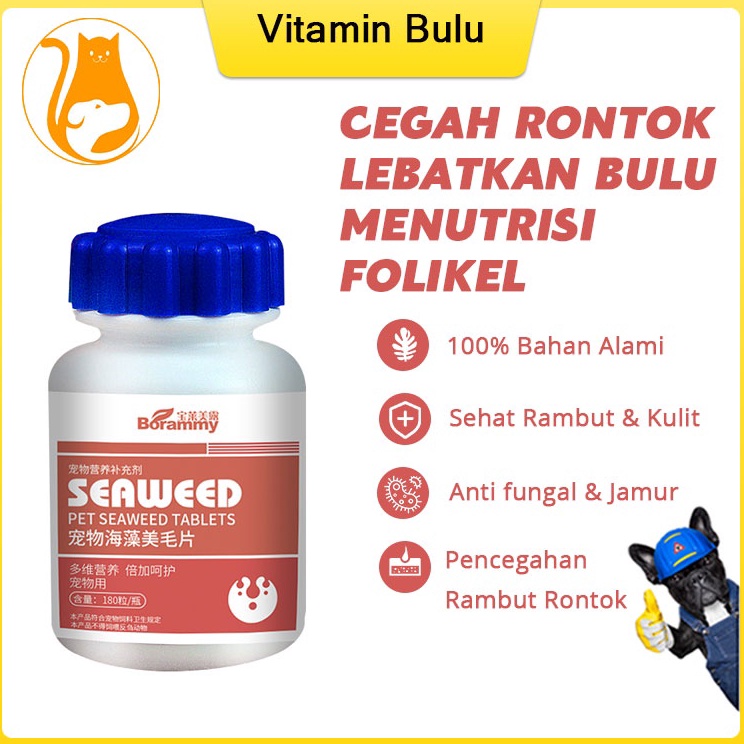 Jual Langsung Dibeli Hugopet Vitamin Kucing Anjing Bulu Cegah Jamur dan Bulu Rontok Basmi Jamur ...