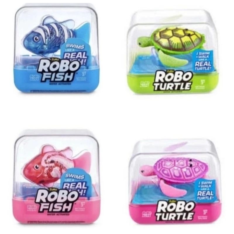 Jual Zuru Robo Fish Robo Turtle Robo Boats | Shopee Indonesia