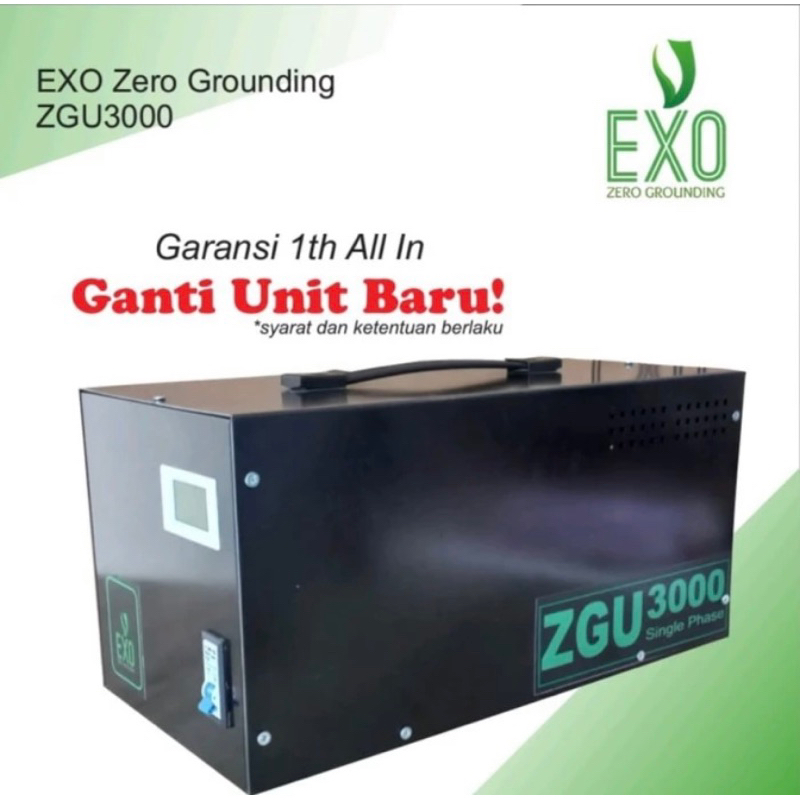 Jual EXO ZGU3000 WATT Zero Grounding 3 Kva unit 1 Phase | Shopee Indonesia