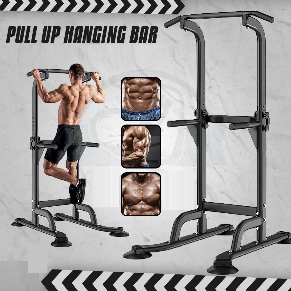 Jual Power Tower Pull Up Bar Alat Olahraga Di Rumah Stasiun Dip Bar ...