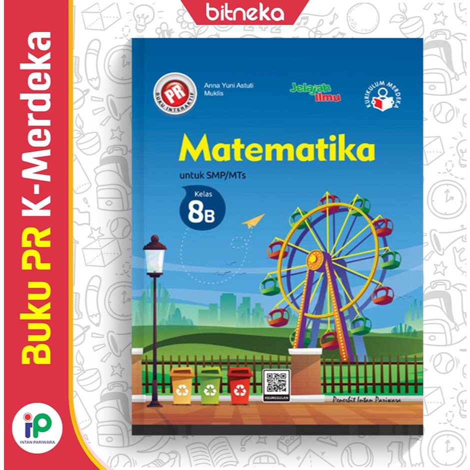 Jual Buku PR Interaktif Matematika 8B SMP/MTs Kelas 8 Semester 2 - Kurikulum Merdeka - Intan ...