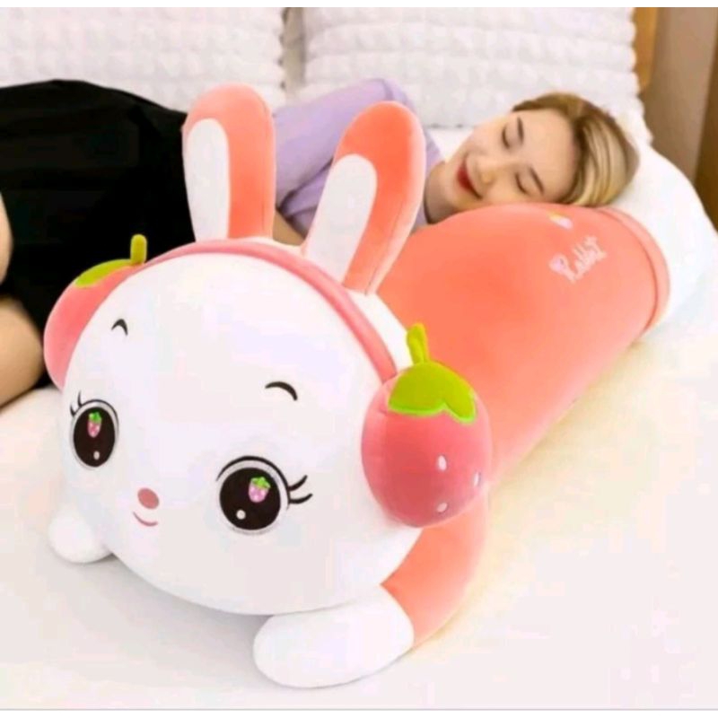 Jual Guling Boneka Lying Karakter Rabbit JUMBO 90cm Full Dakron ...