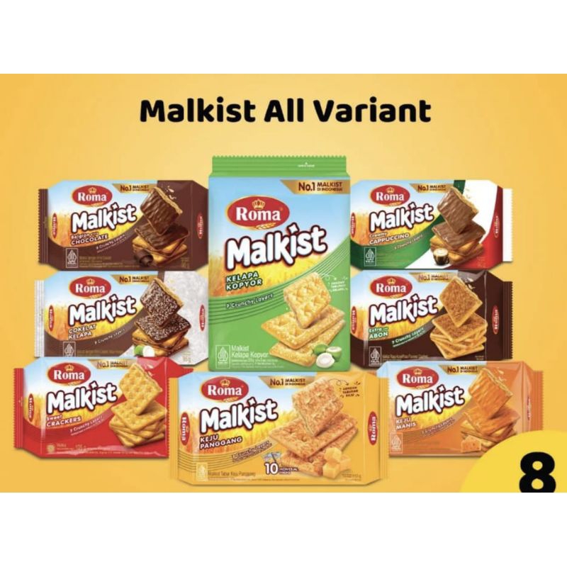 Jual MALKIST ALL VARIAN | Shopee Indonesia