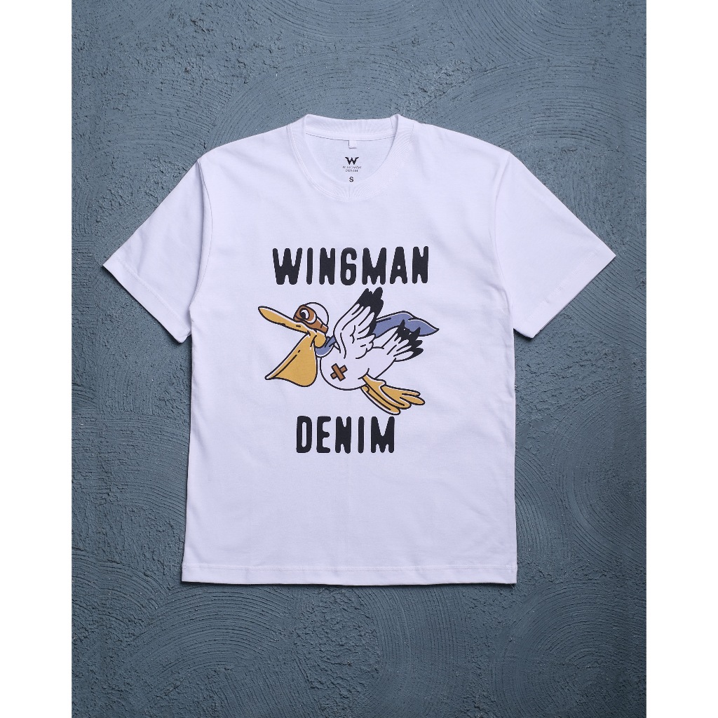 Jual WINGMAN DENIM - DUCK WHITE | Shopee Indonesia