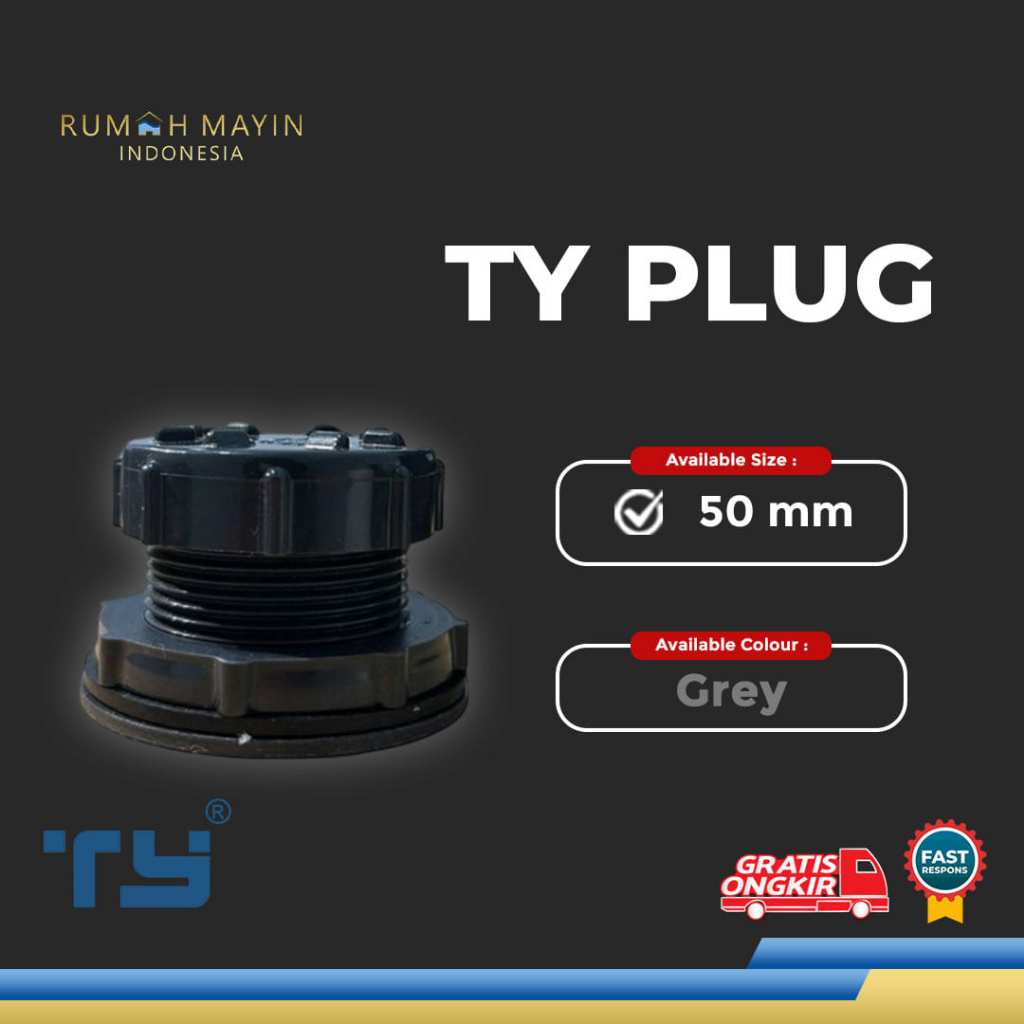 Jual TY Plug Pipe / Steker Pipa Drat U – PVC by 3 Pawns | Shopee Indonesia