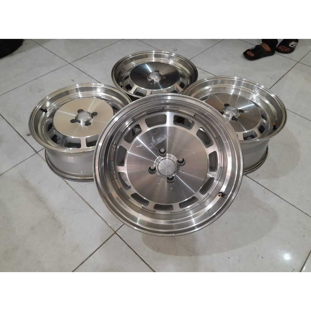 Jual VELG MOBIL MONOBLOK RING 17x75/85 PCD 4x100 JAZZ VIOS FREED YARIS ...