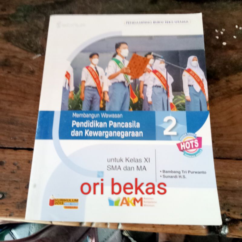 Jual Buku Membangun Wawasan Pendidikan Pancasila dan Kewarganegaraan 2 untuk Kelas XI SMA dan MA ...