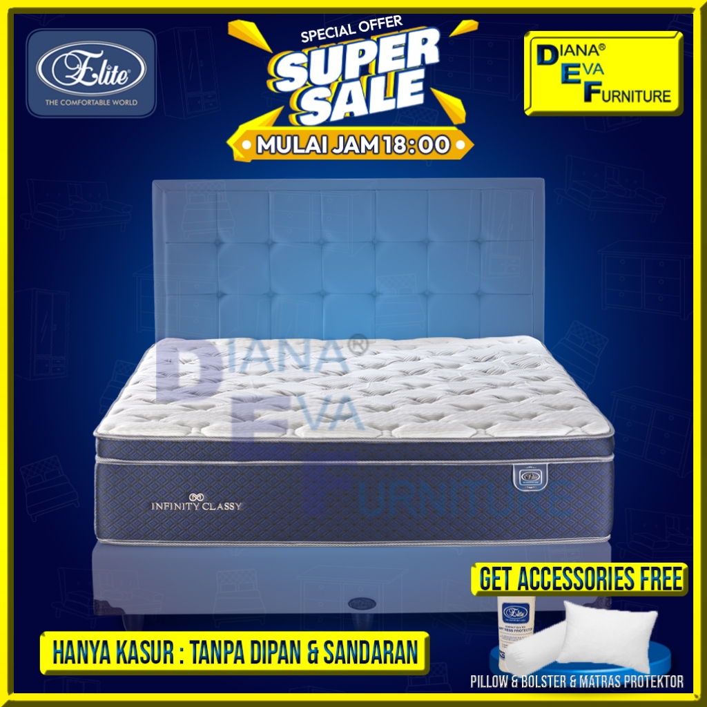 Jual Elite Infinity Classy Kasur Springbed Shopee Indonesia