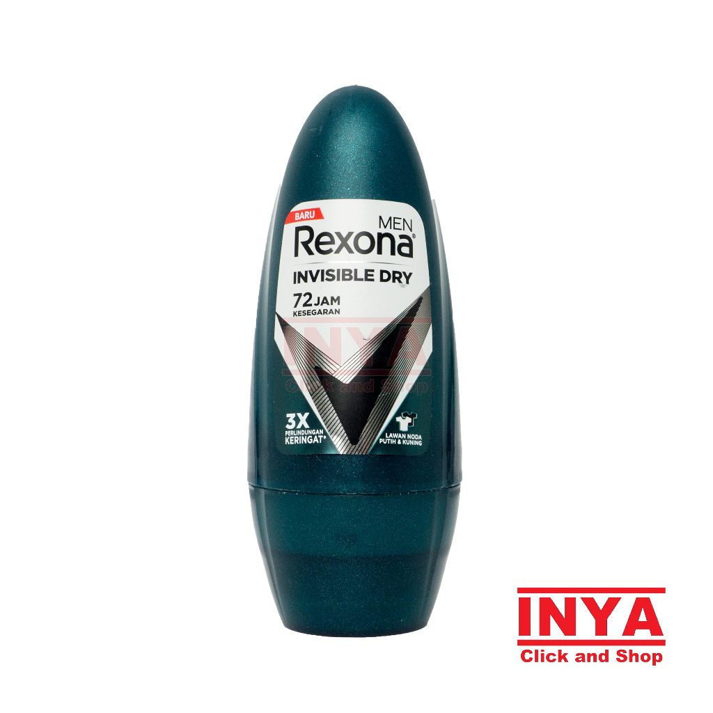 Jual REXONA MEN INVISIBLE DRY 45ml - Deodorant Roll On | Shopee Indonesia