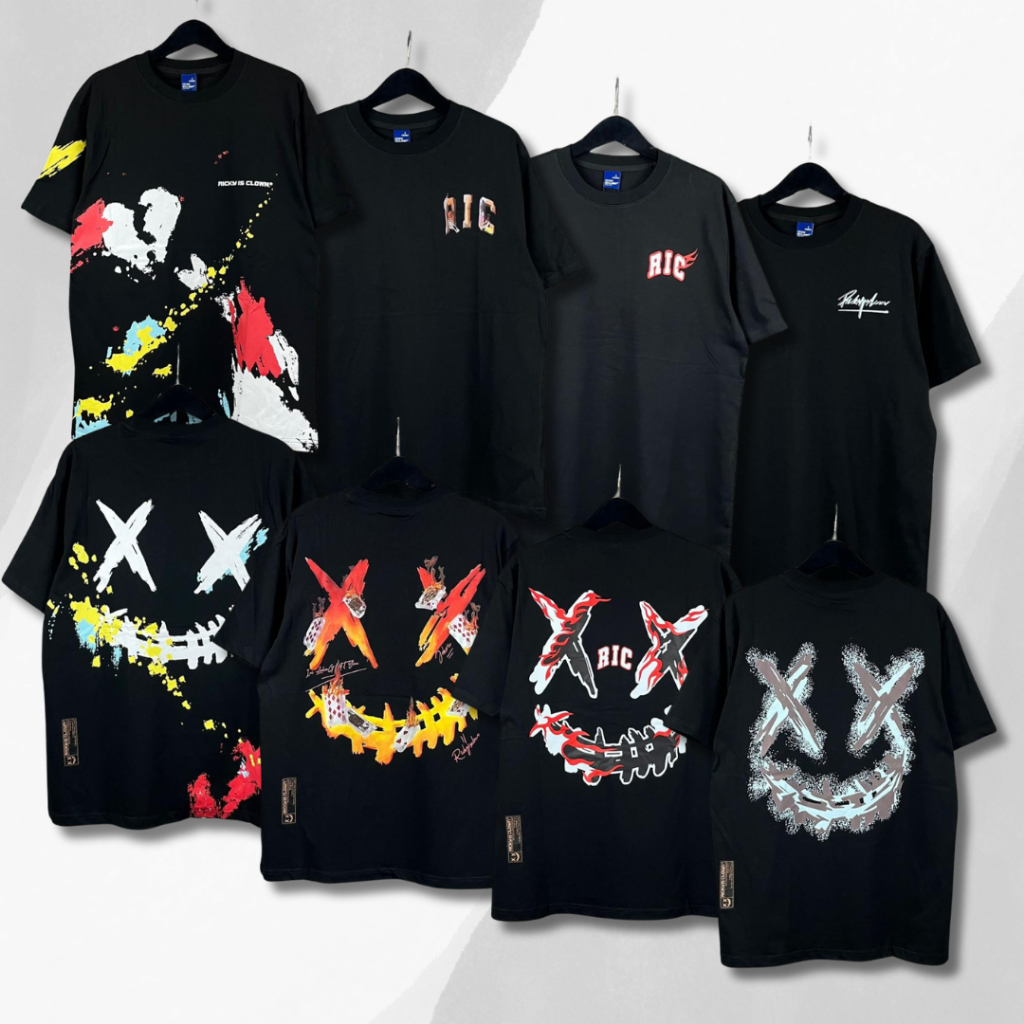 Jual [NEW ARRRIVAL] Baju Kaos Ricky Is Clown Oversize Tee Unisex Baju ...