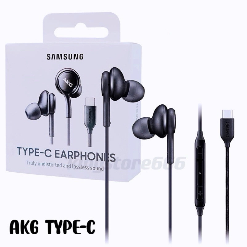 Jual Headset Earphone Samsung Type C AKG Original 100% | Shopee Indonesia