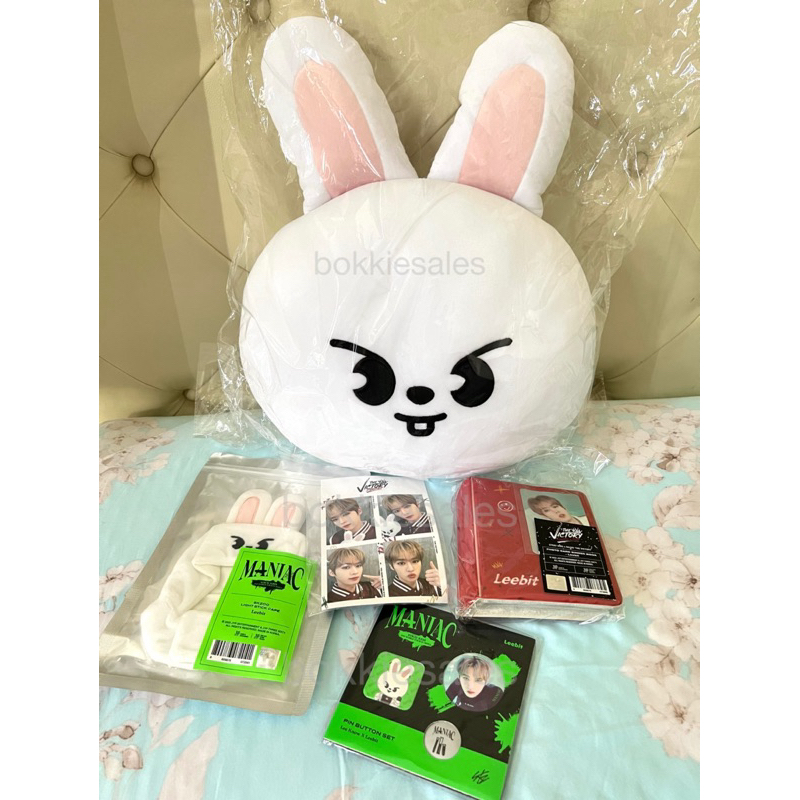 Jual [BACA DESKRIPSI] stray kids lee know leebit plush cushion ...