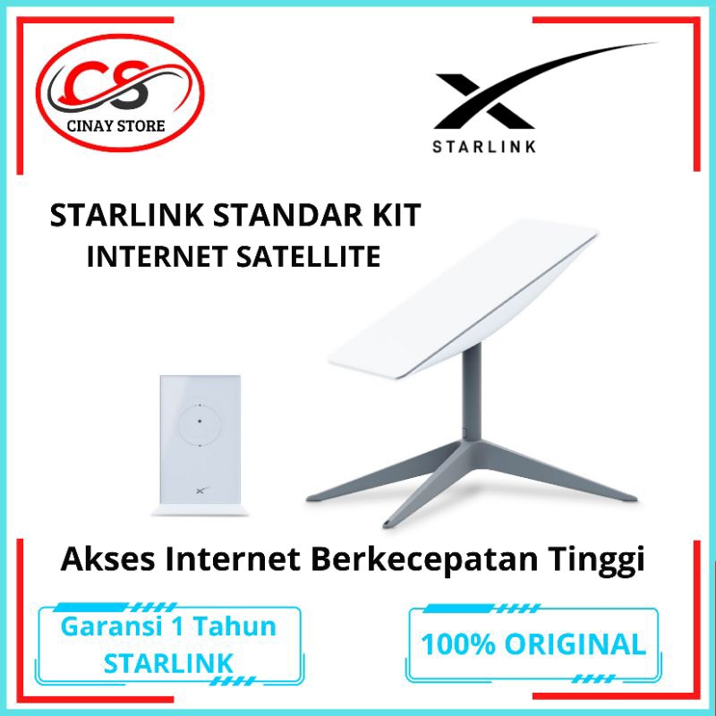 Jual STARLINK Gen 2 Standard Internet Kit Satellite Antenna & WiFi ...