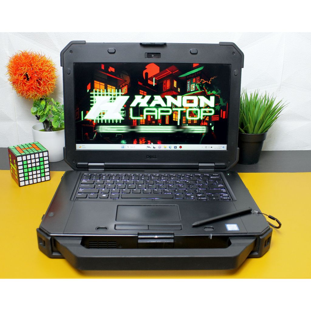 Jual Dell 7424 Rugged Extreme Outdoor Military Laptop Core i5 Ram 32 GB ...