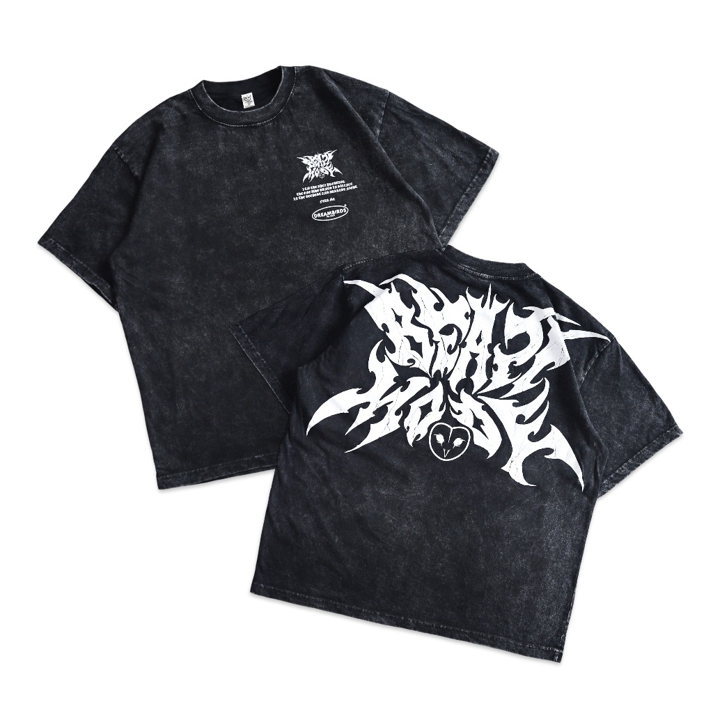 Jual DREAMBIRDS BEAZT MODE "LOGO" WASHED SS T-SHIRT OVERSIZED | Shopee ...