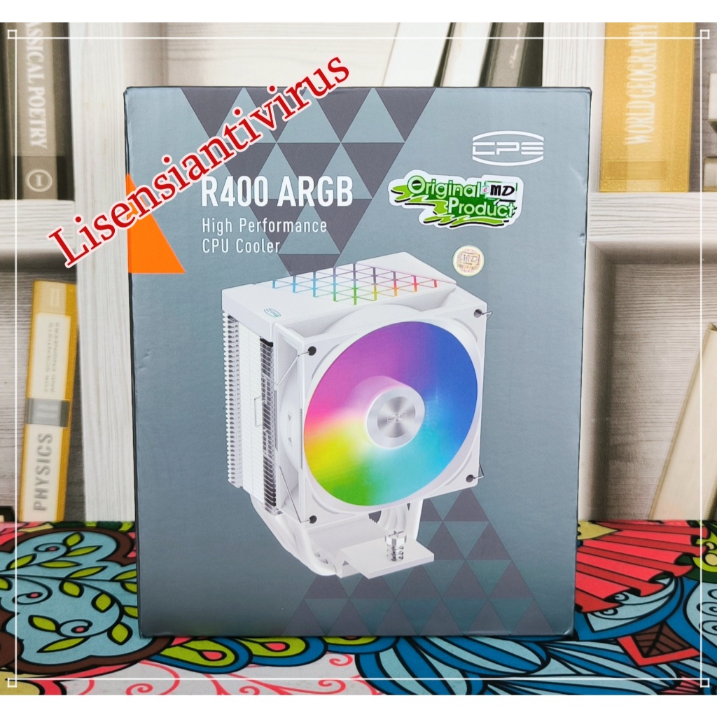Jual PCCOOLER R400 ARGB CPU COOLER 4 HEATPIPES SUPPORT LGA1700 AM5 TDP ...