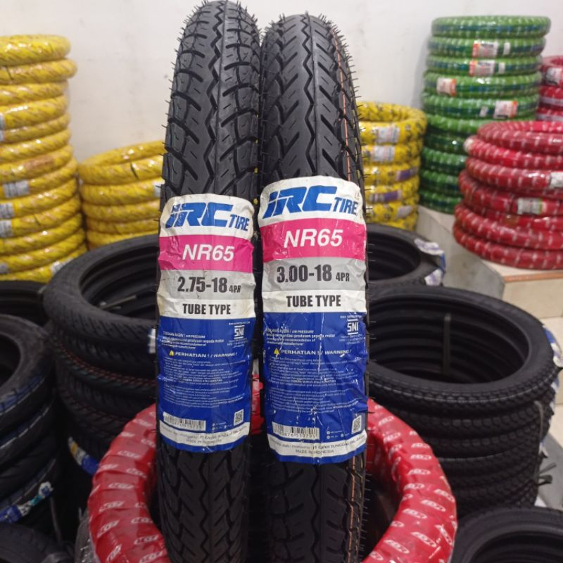 Jual IRC NR65 275-18 & 300-18 SEPASANG BAN LUAR ORIGINAL RX-KING IRC ...