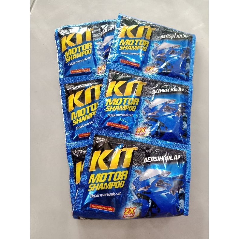 Jual Kit Motor Shampo 1 Renceng 24 Sacheet Kit Sampo Cuci Motor Mobil ...