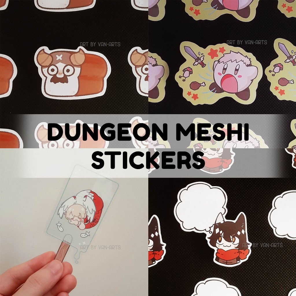 Jual Dungeon Meshi | Delicious in Dungeon | Characters Stickers ...