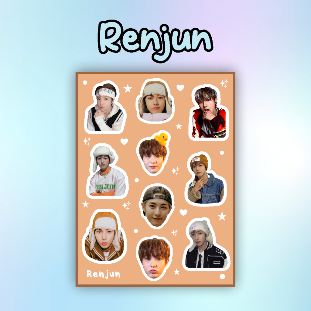 Jual Sticker/Stiker Set Mark/Renjun/Jeno/Jaemin/Jisung/Chenle/Haechan ...