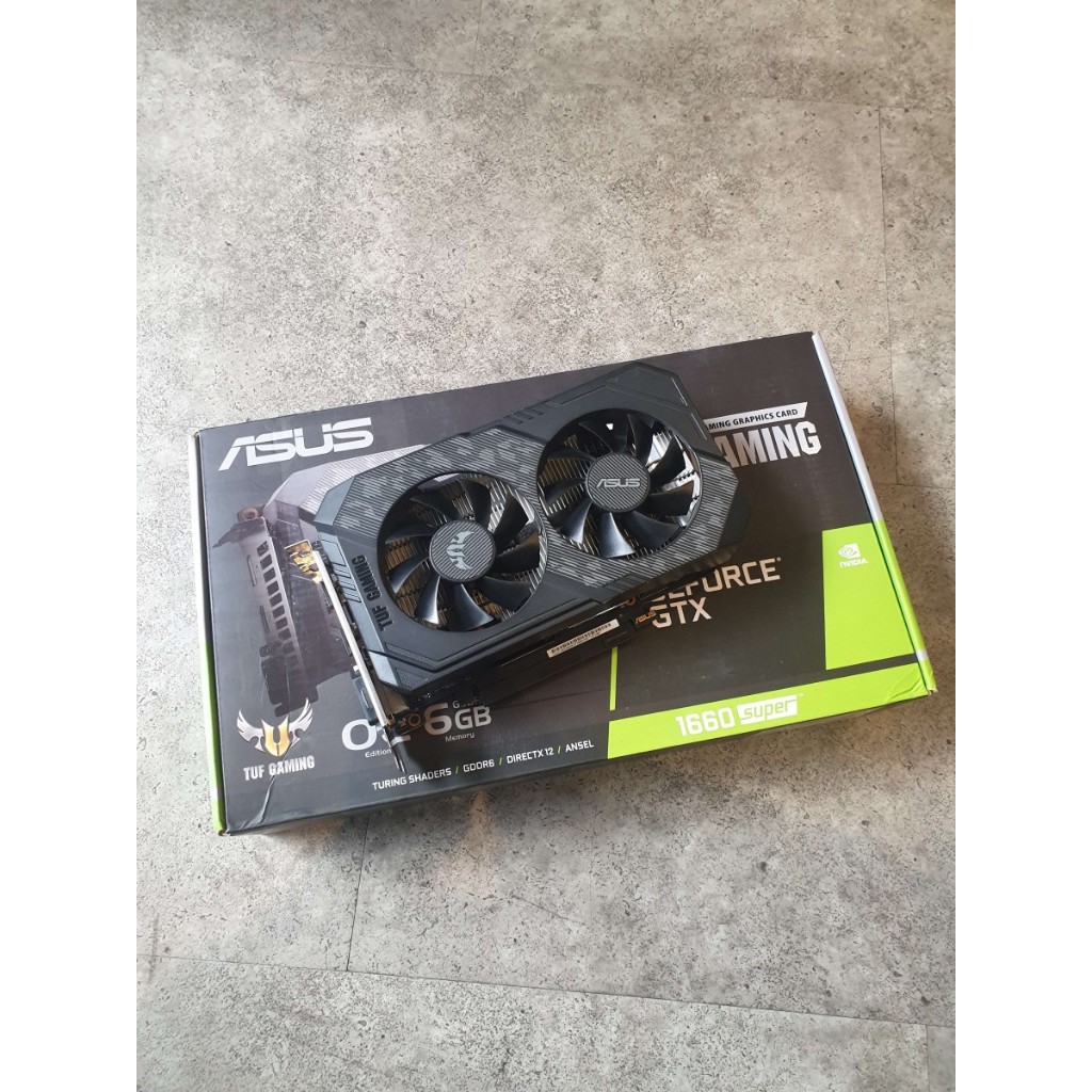 Jual ASUS TUF GAMING GTX 1660 SUPER OC 6GB DDR6 192BIT NVIDIA VGA / 1660S 6GB | Shopee Indonesia