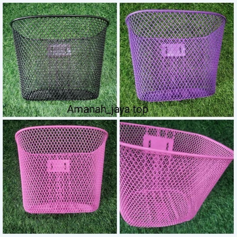 Jual Keranjang besi sepeda anak warna 12/16 inch | Shopee Indonesia