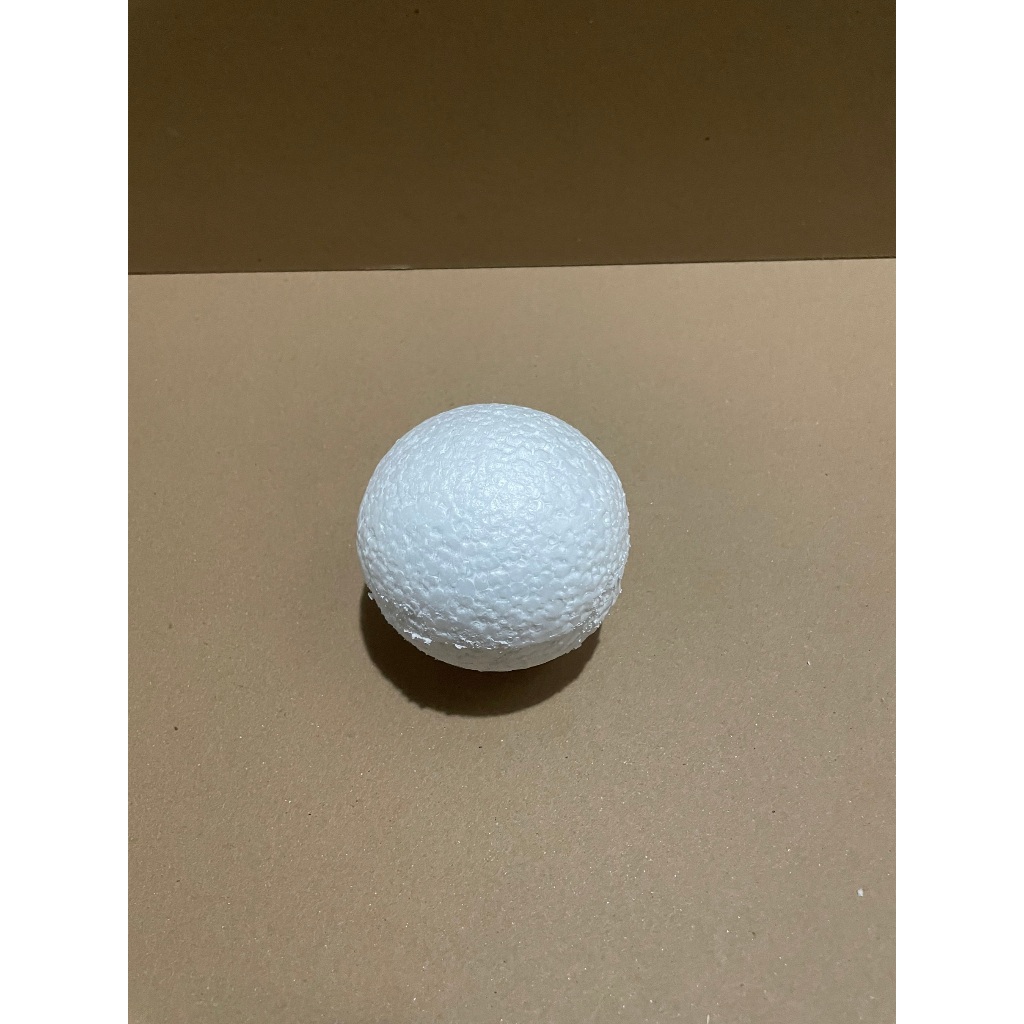 Jual Styrofoam Bulat Diameter 10 cm/Styrofoam Bola/Dekorasi Bola ...