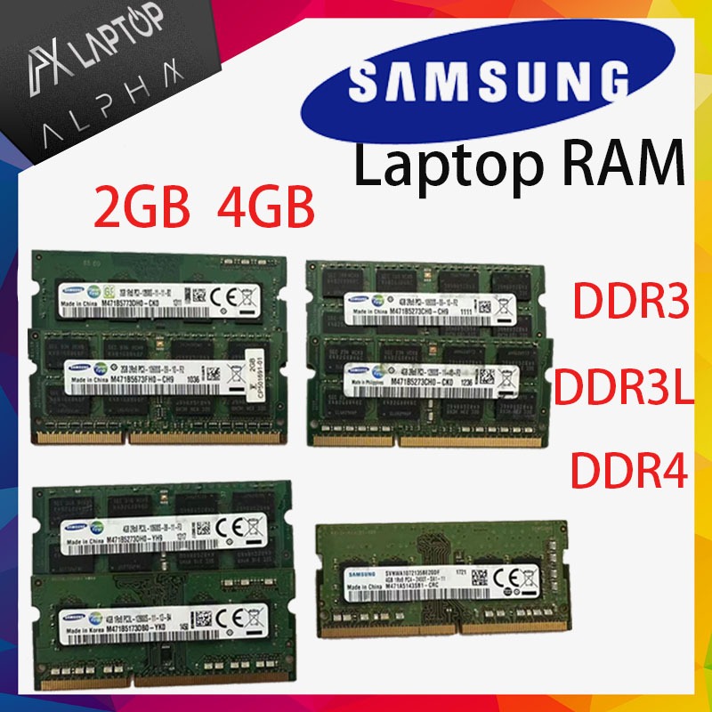 Jual RAM LAPTOP SAMSUNG DDR3 DDR3L DDR4 4GB 8GB 12800/1600MHz ORIGINAL RAM SODIMM 1.5v 1.35v 1 ...