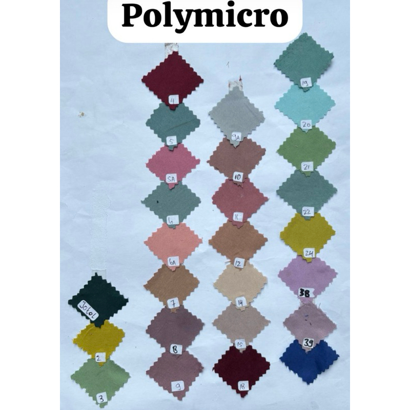 Jual Kain Katun Polymicro Polos 95 GSM Lebar 240cm/ Kain Bahan Sprei ...