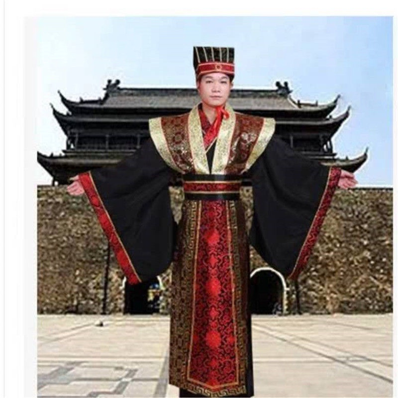 Jual Pakaian Tang Hanfu Pria, Kostum Kuno Lengan Lebar | Shopee Indonesia