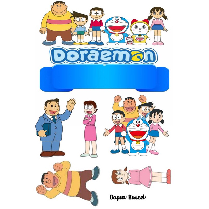 Jual Hiasan Kue Doraemon/ Topper Doraemon / Doraemon / toppercake ...