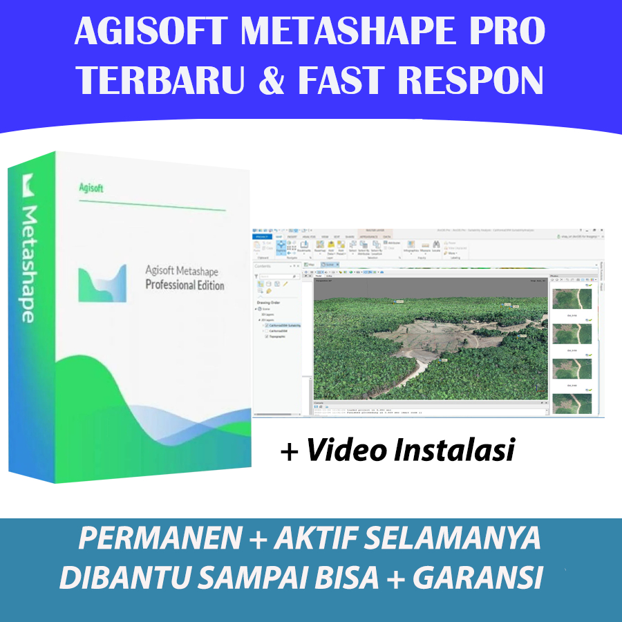 Jual AGIISOFT METASHAPE PRO Lifetime Permanen | Shopee Indonesia