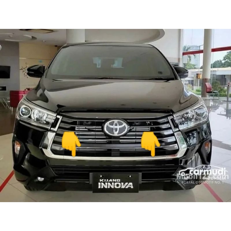 Jual List Lis Chrome Grille Grill Innova Reborn original | Shopee Indonesia