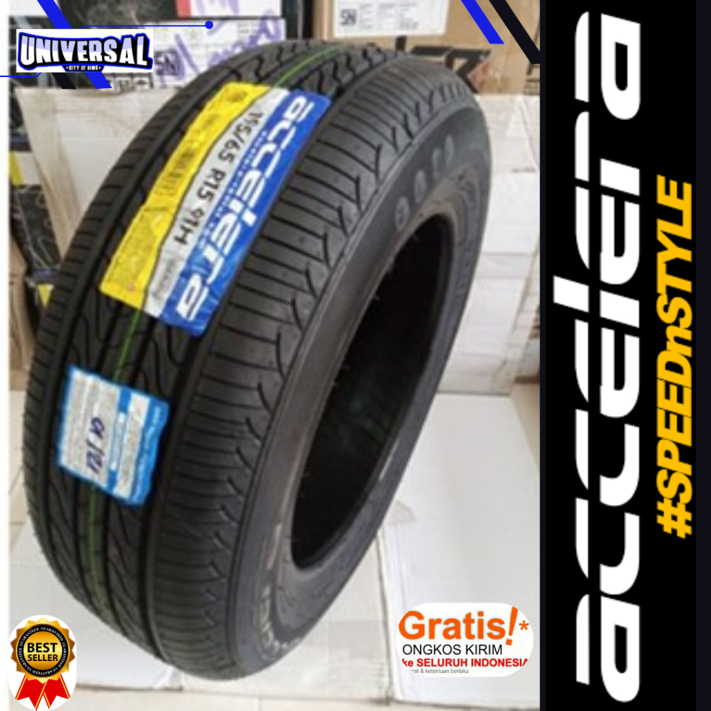 Jual Ban ACCELERA ECO PLUSH 195 65 R15 Ban Ukuran Standar Kualitas Terbaik | Shopee Indonesia