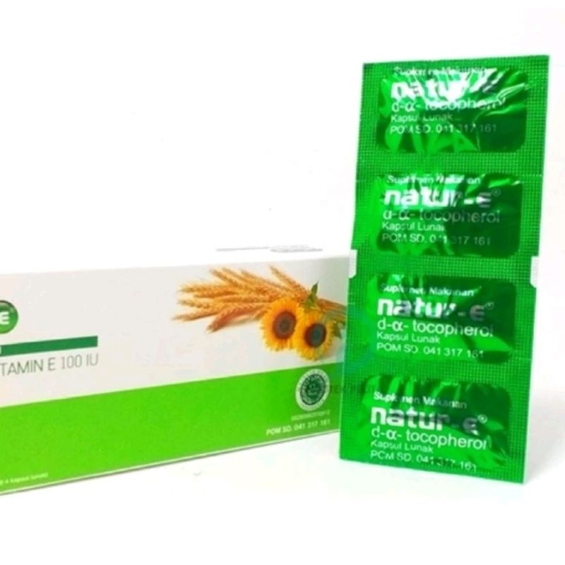 Jual Natur E 100iu Skin Start Strip Isi 4 Kapsul | Shopee Indonesia