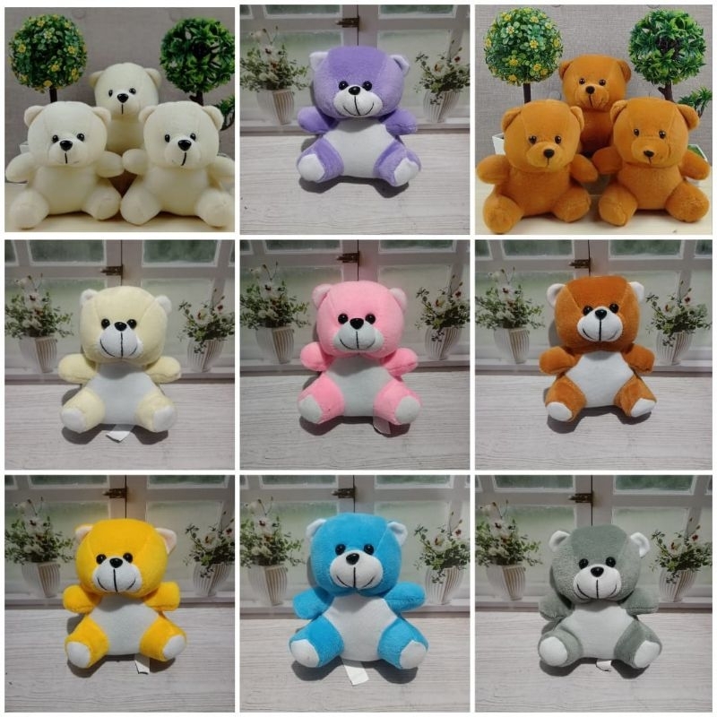 Jual BONEKA KRAKTER MINI 15CM TEDDY BEAR | Shopee Indonesia