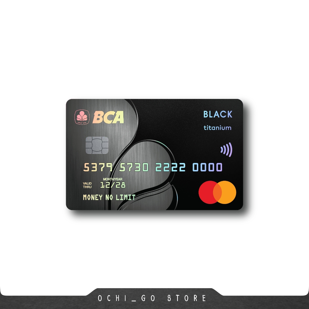 Jual Stiker Kartu Atm Garskin Skin Card Custom Bank BCA Prioritas ...