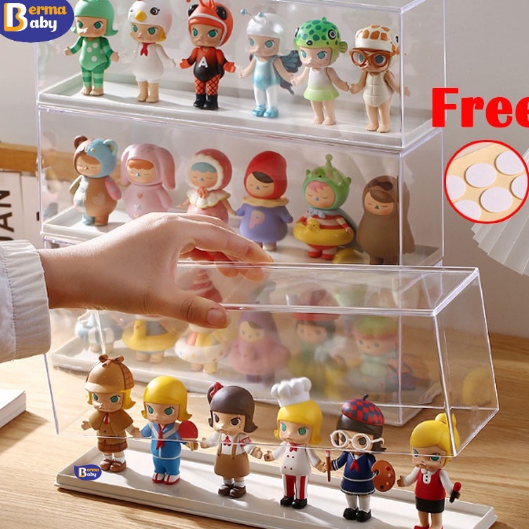 Jual ART N46P Berma Baby Rak Display Mainan Transparent Acrylic Box Rak ...