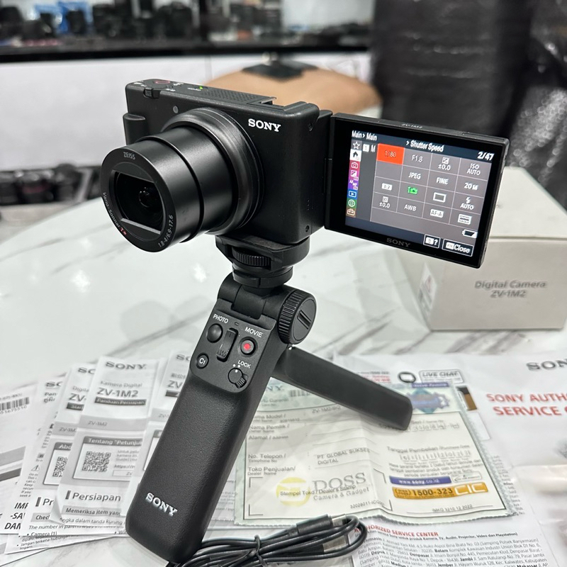 Jual SONY ZV1 MARK II (ZV1 II) PLUS SHOOTING GRIB WIRELESS VPT2BT ...