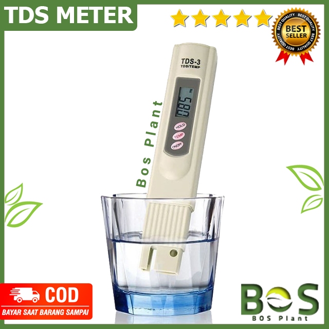 Jual Bosplant - TDS PPM Meter Hidroponik Alat Ukur Unsur Mineral Air ...